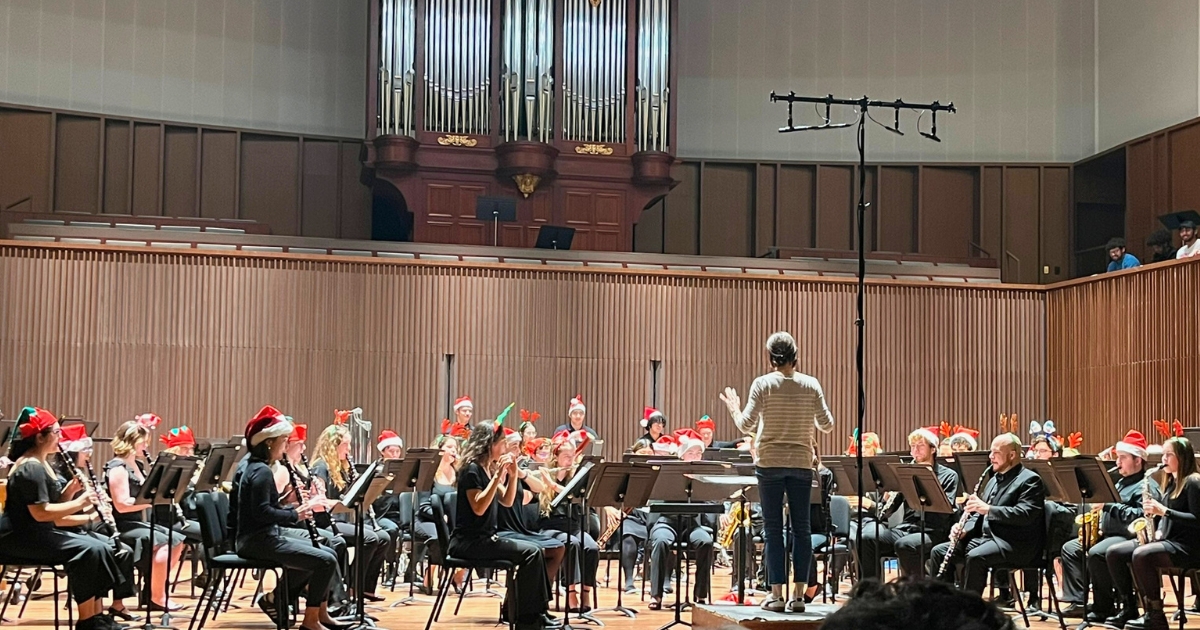 An Unexpected Maestro Takes the Stage at the Annual William & Mary Wind ...