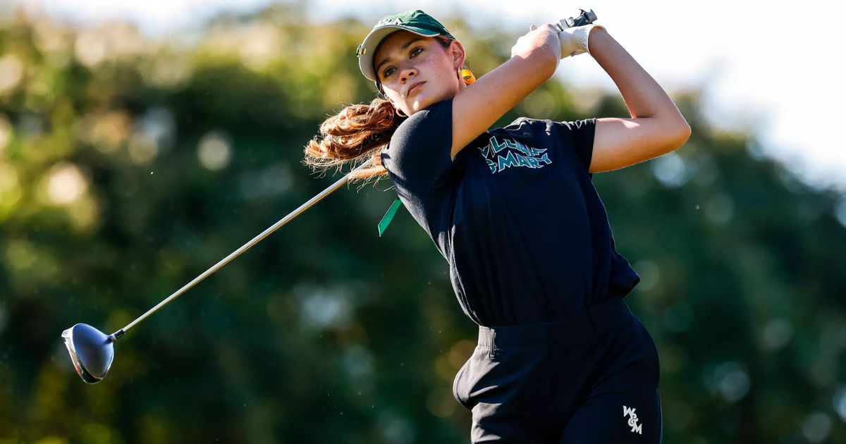 Avery Thompson steps up as a leader for women’s golf | William & Mary ...